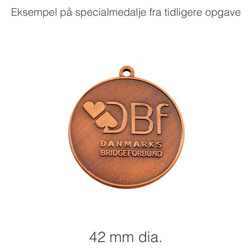 Unikke medaljer i eget design, medaljer med egne bånd